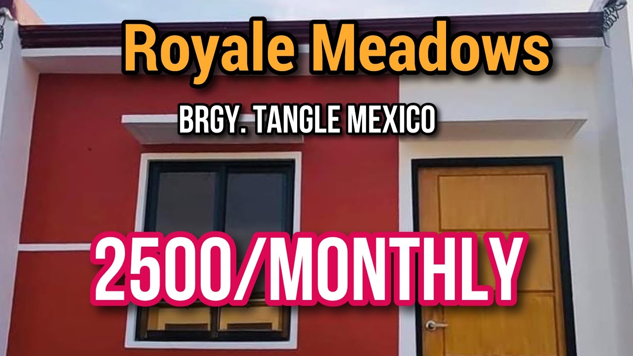 Royale meadows - tangle/pandacaqui Mexico Pampanga. Studio type with ...