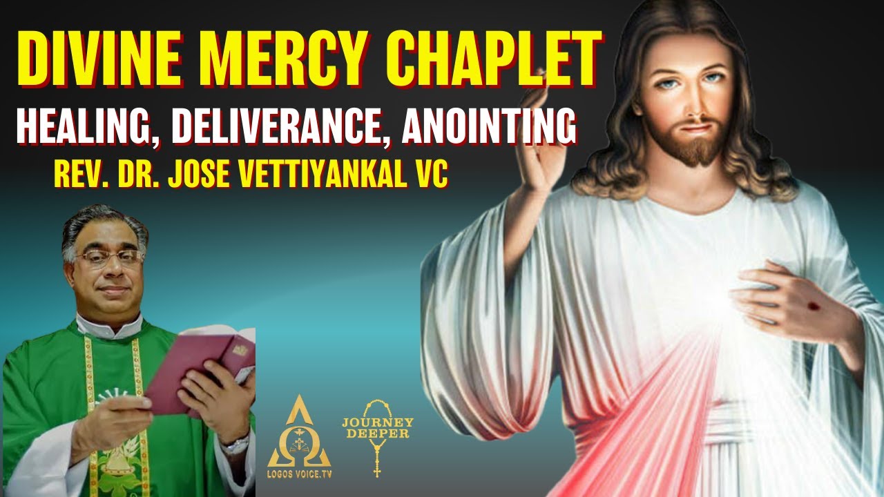 Divine Mercy Chaplet Healing, Deliverance, Anointing Service with Fr ...