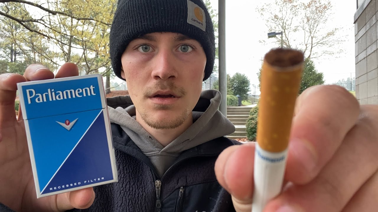 I Did a Bump of NICOTINE NOSE CANDY out of a Parliament Cigarette’s ...