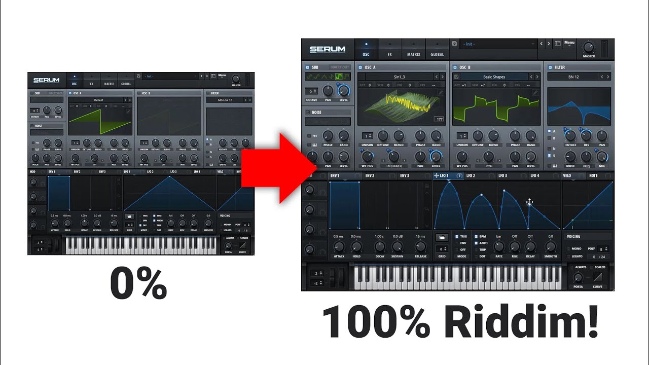 How to EDM: Killer Barking Riddim Bass In Serum! - YouTube