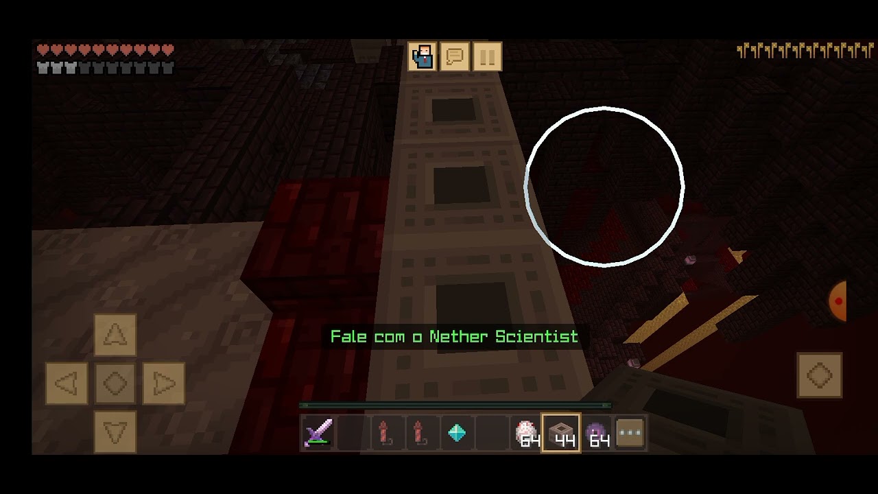 quase encontrei o herobraine |luca_tuber - YouTube