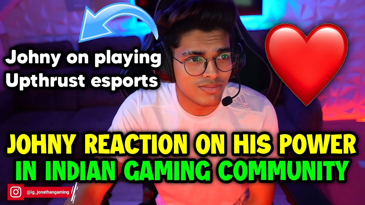 Jonathan reaction on his power in Indian gaming community 🔥 Playing ...