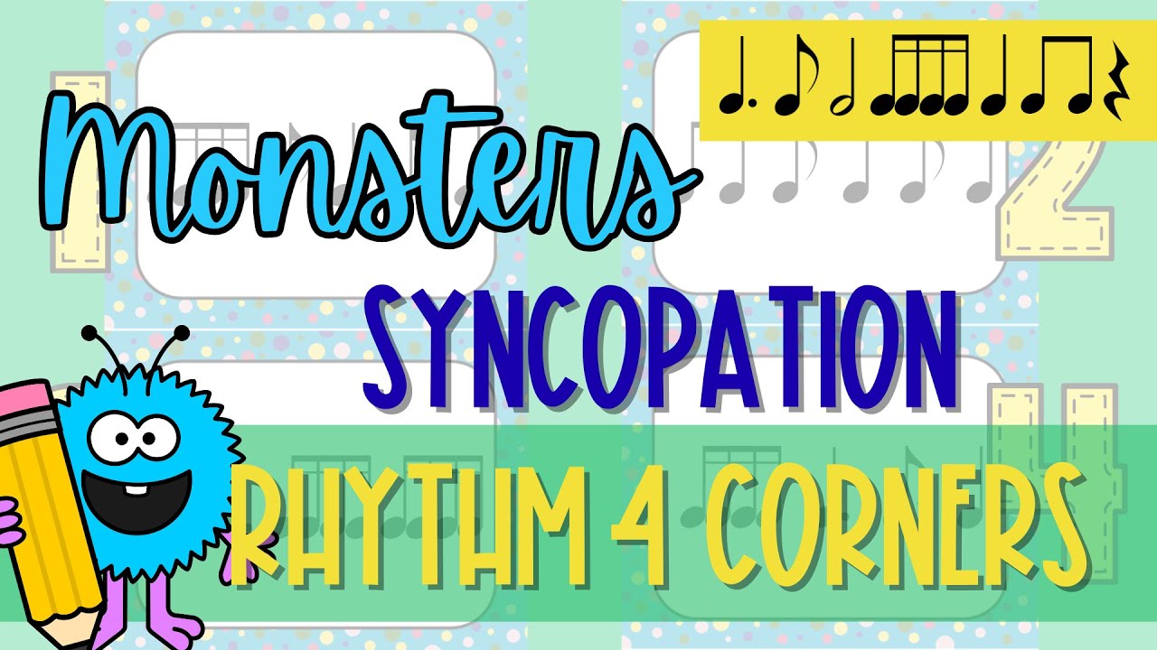 Back to School Music Rhythm Four Corners Game and Brain Break ...