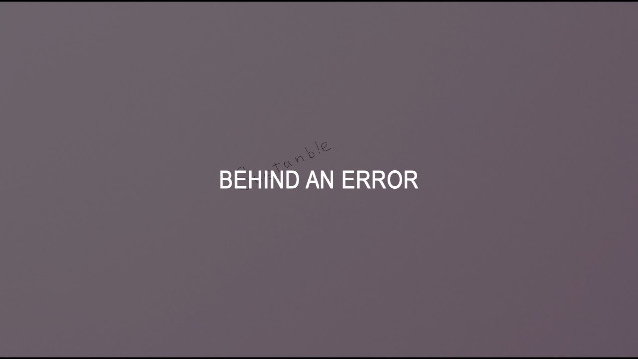 An Inspirational Story Behind An Error #inspiration #motivation - YouTube