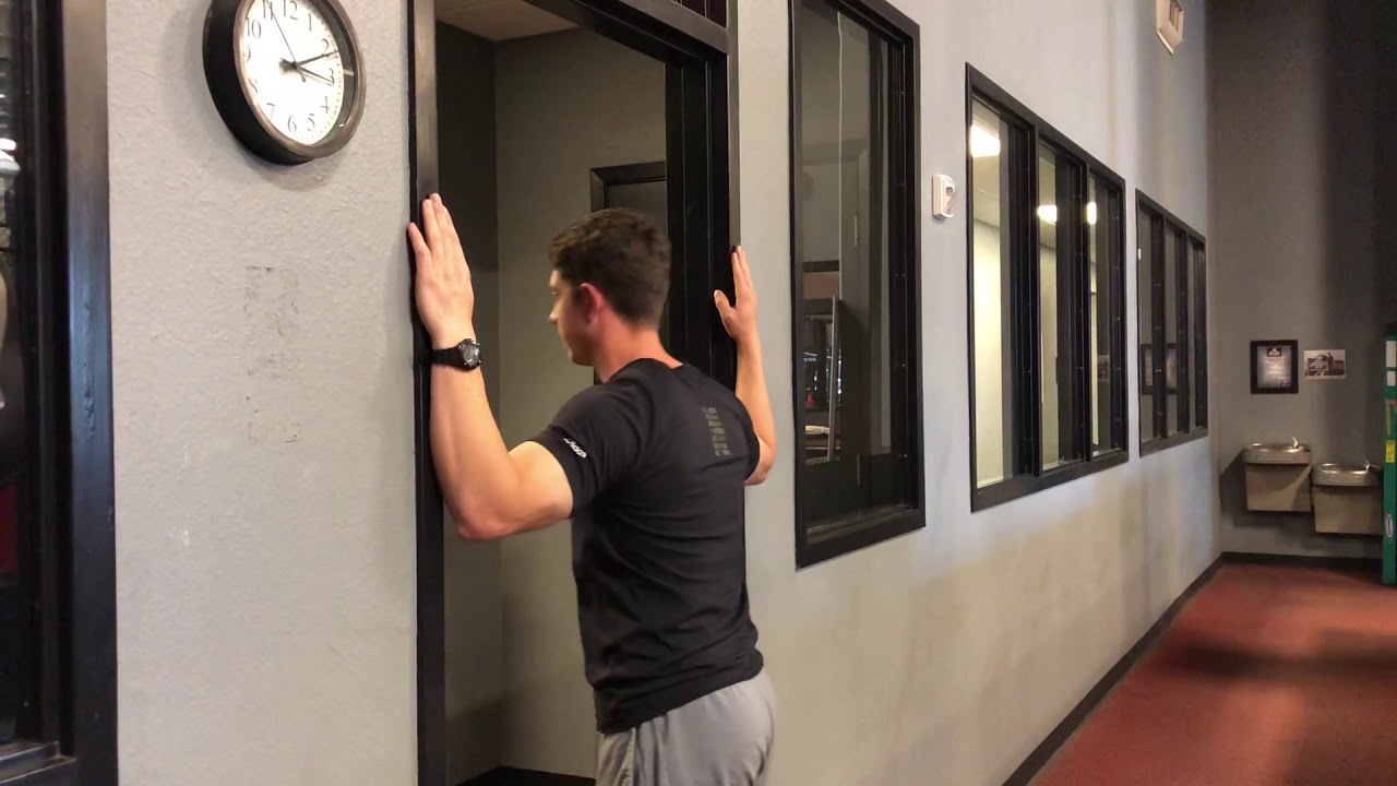 Pec Stretch - YouTube