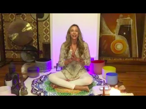 Pisces Harvest Moon Circle with Mari Dew (from 3HO Foundation FB Live ...