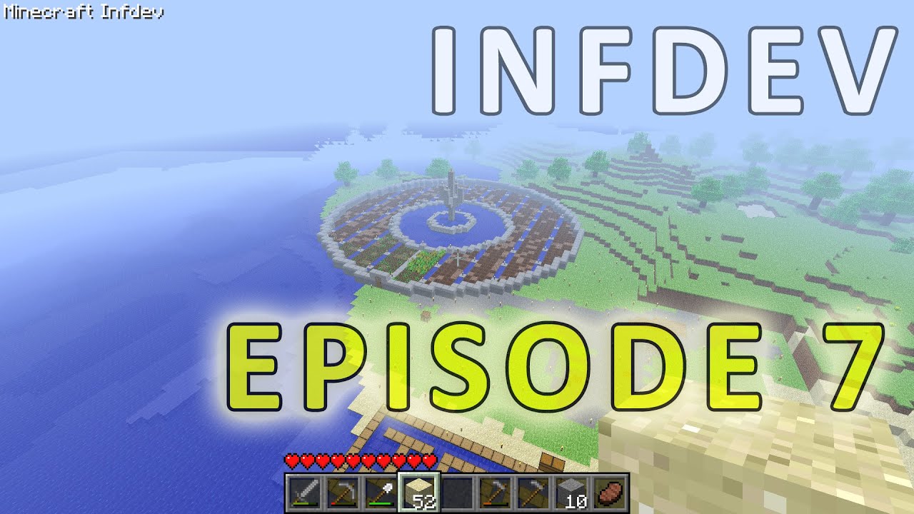 KAL Plays Minecraft Infdev - EPISODE 7: The Wheat Farm! | We Make A Landmark Compass! - YouTube