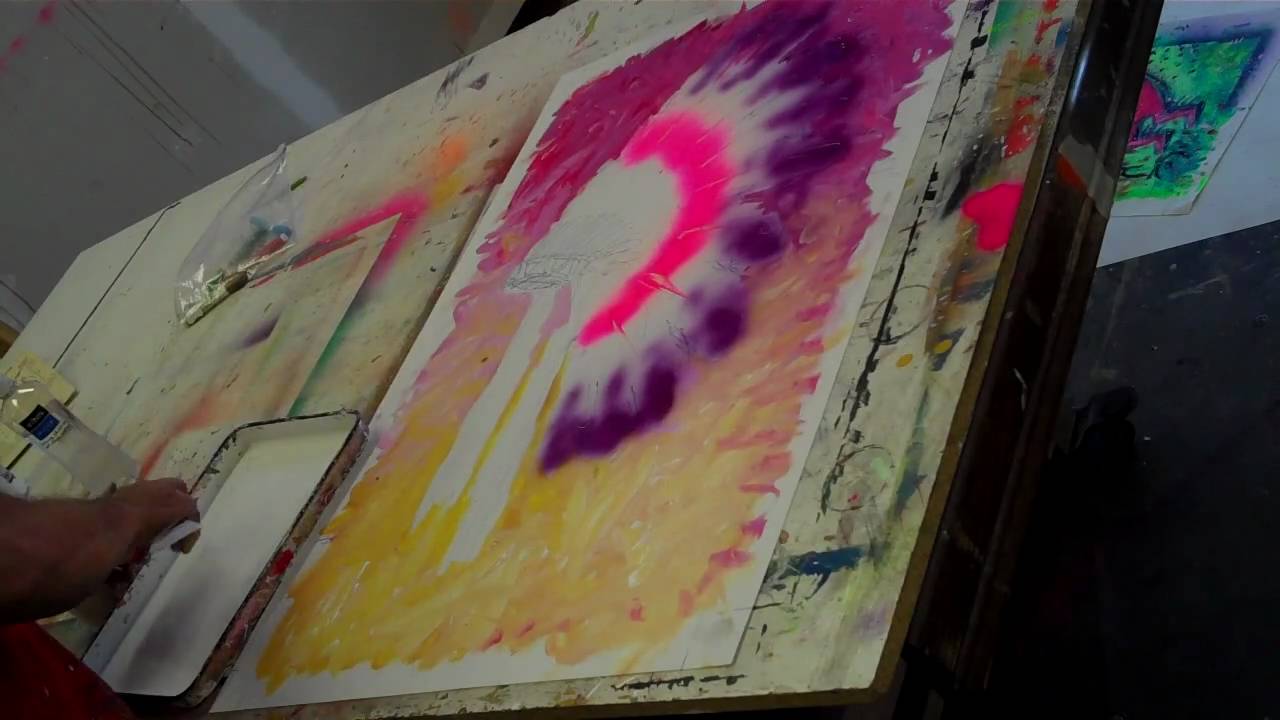 American Abstract Artist - Tim Yanke Headdress Part 2.mp4 - YouTube