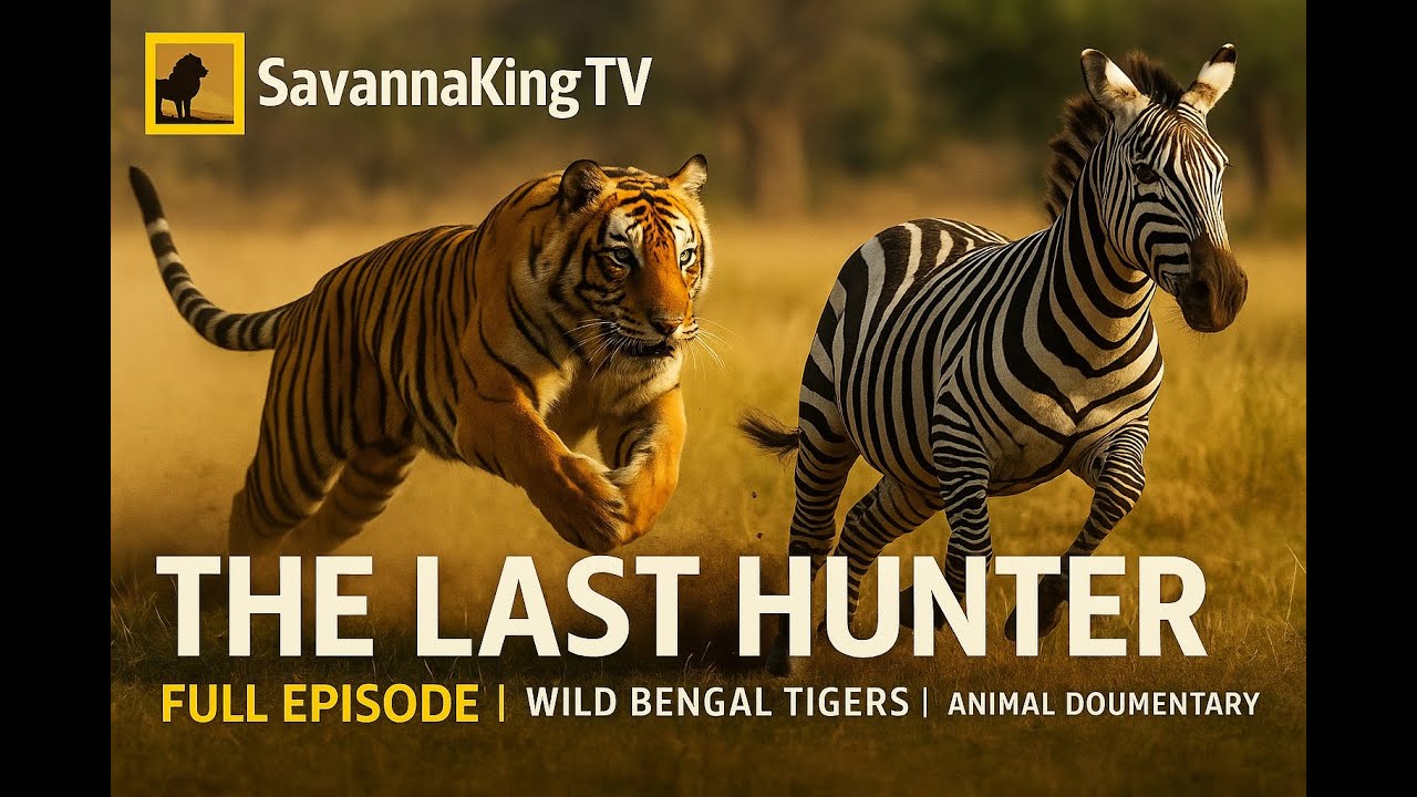 The Last Hunter (Full Episode) | Tiger vs Zebra – Wild Bengal Tigers ...