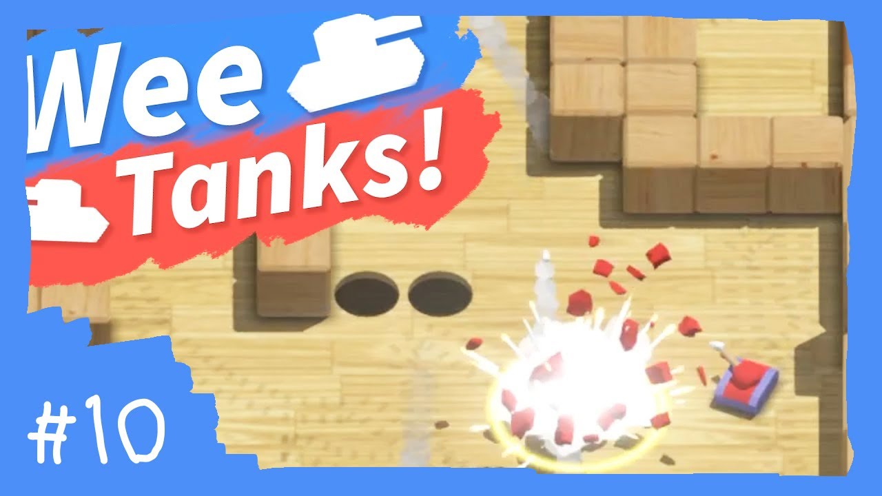 Wee Tanks! #10 - Map sizes and TEAMS! - YouTube
