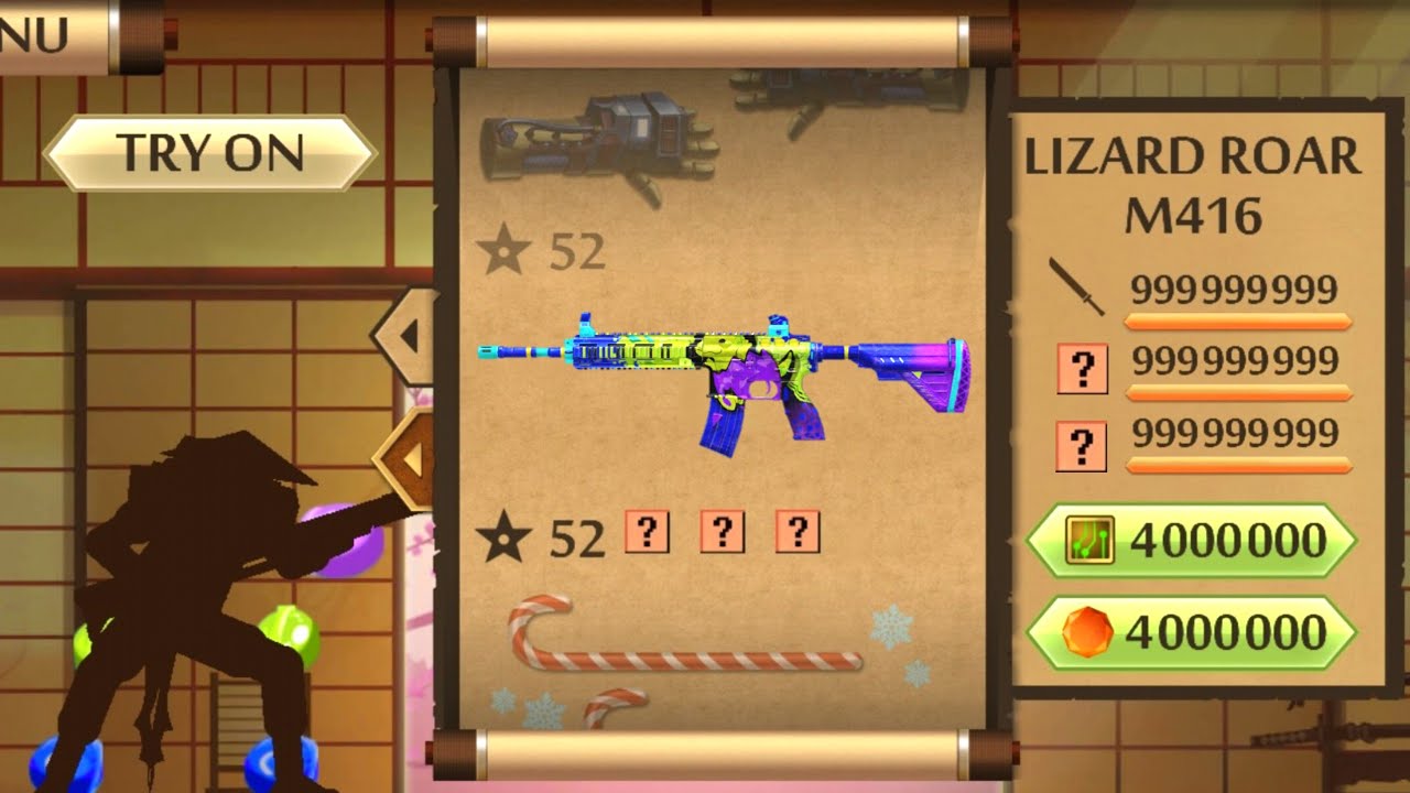 Shadow Fight 2 The Most Powerful Lizard Roar M416 | Master Gamer - YouTube