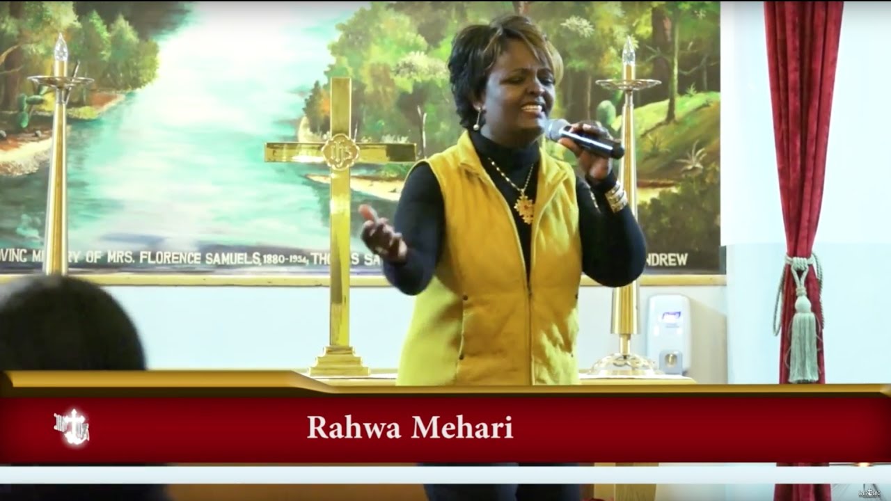 Worship By Rahwa Mehari ፤ ናይ በረኸት ዝናም ዘኒቡ - YouTube