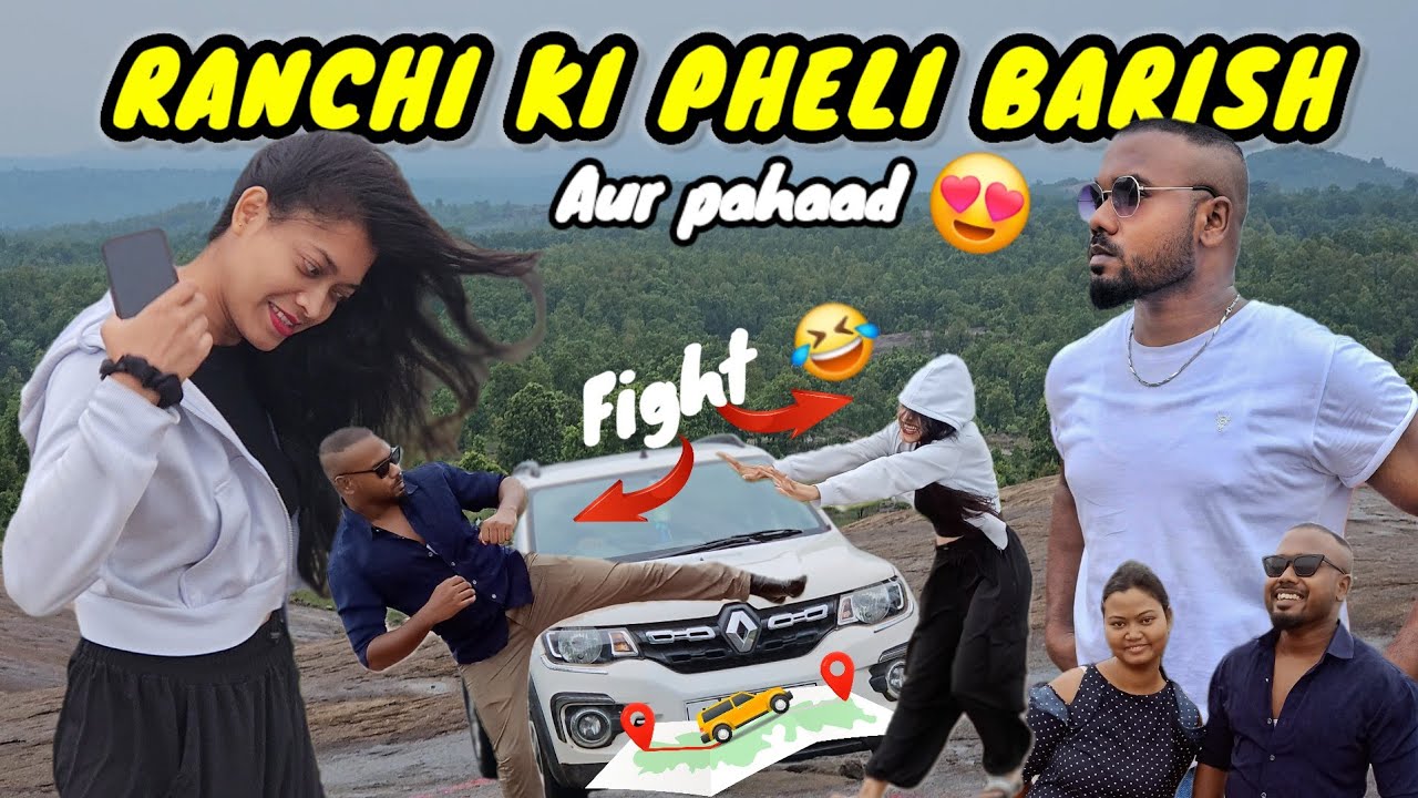 RANCHI's BEST PLACE to visit IN MOONSOON | DOSTO KE SATH PAHADO ME 💙😍 ...