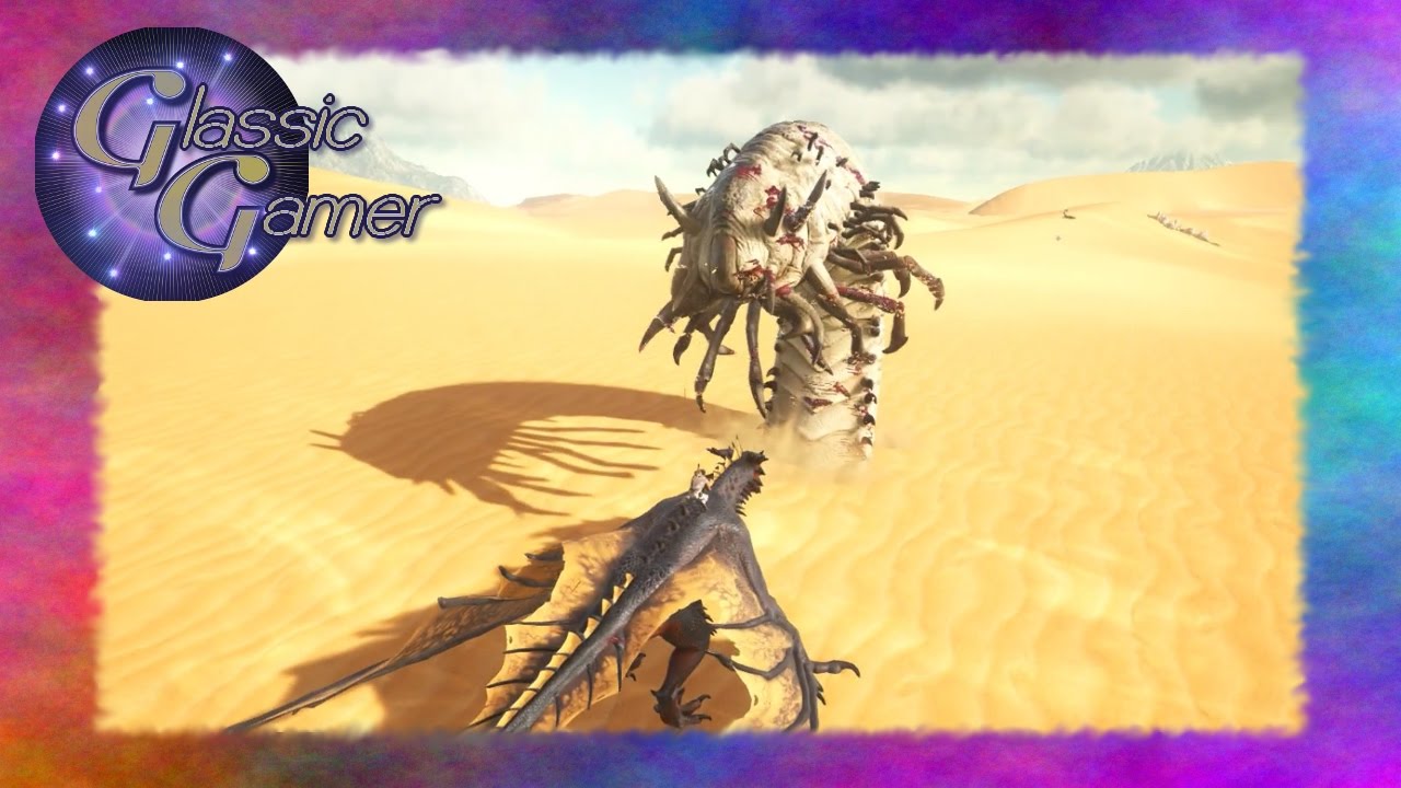 “DEATH WORMS!” Scorched Earth | Ark Survival Evolved E8 | Gameplay ...