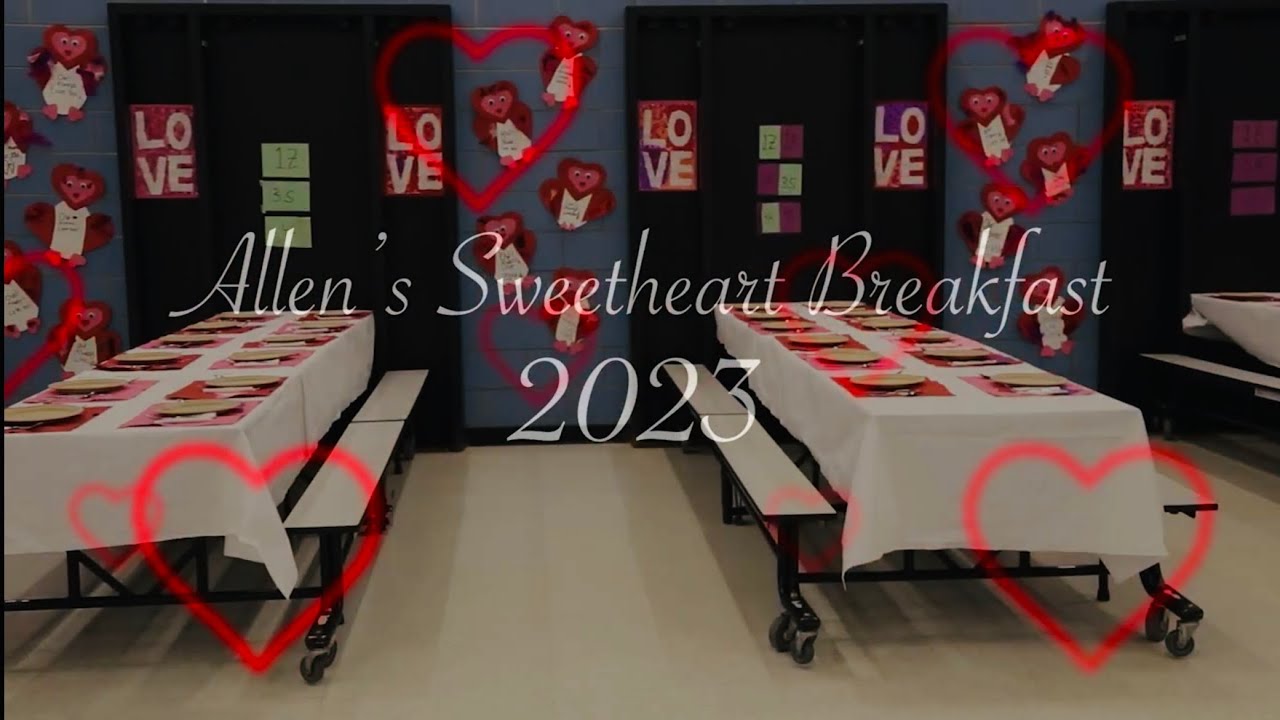 2023 1st Grade's Sweetheart Breakfast - YouTube