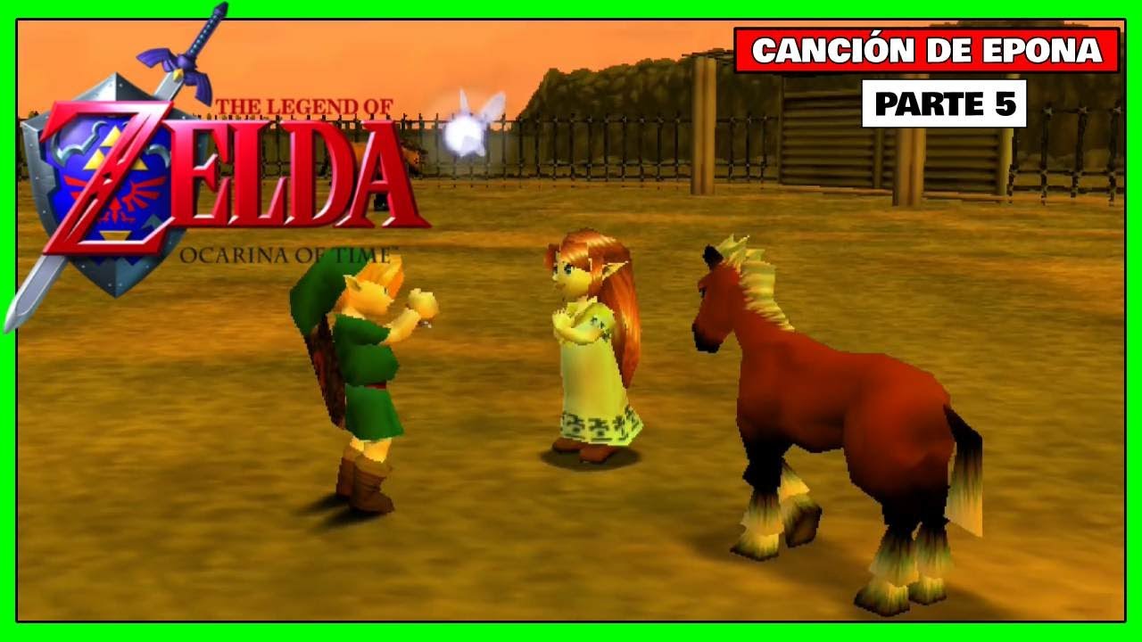 Zelda Ocarina Of Time | N64 | Canción De Epona, Pieza Corazón Y ...