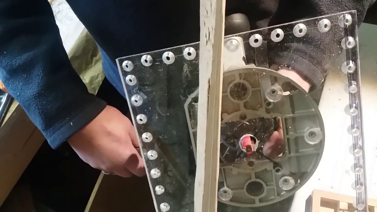 Making the Samurai Carpenters router base - YouTube