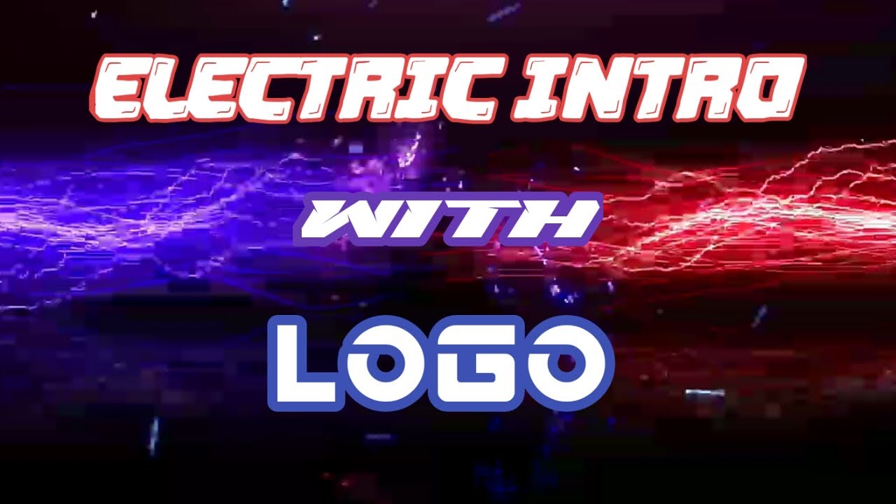 HOW TO MAKE ELECTRIC INTRO WITH LOGO IN PIXELLAB AND KINE MASTER - YouTube