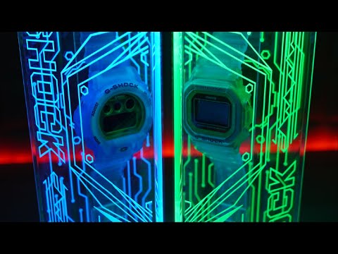 G-Shock watch with a special display case. You don't wanna miss this ...