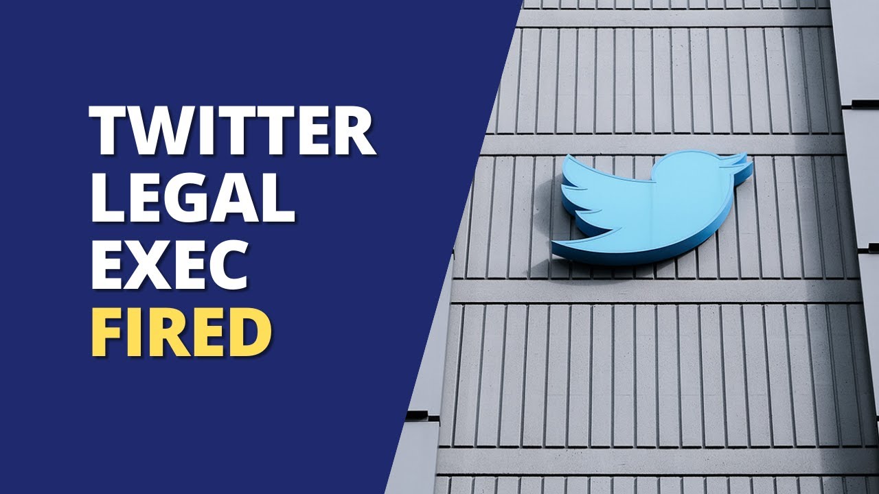 Top Twitter Legal Exec ‘Exited' From Company - YouTube