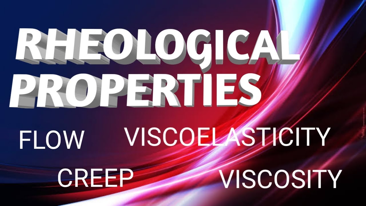 Rheological Properties Of Dental Materials - YouTube