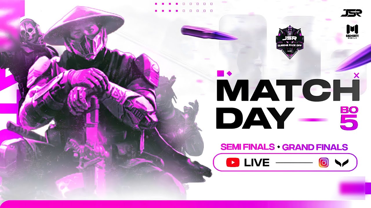LIVE: Queen's Faceoff Finals | CODM Tournament | Day 4 - YouTube