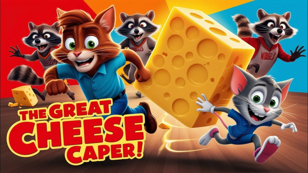 The Great Cheese Caper | Funny Cat & Mouse Cartoon Adventure for Kids ...