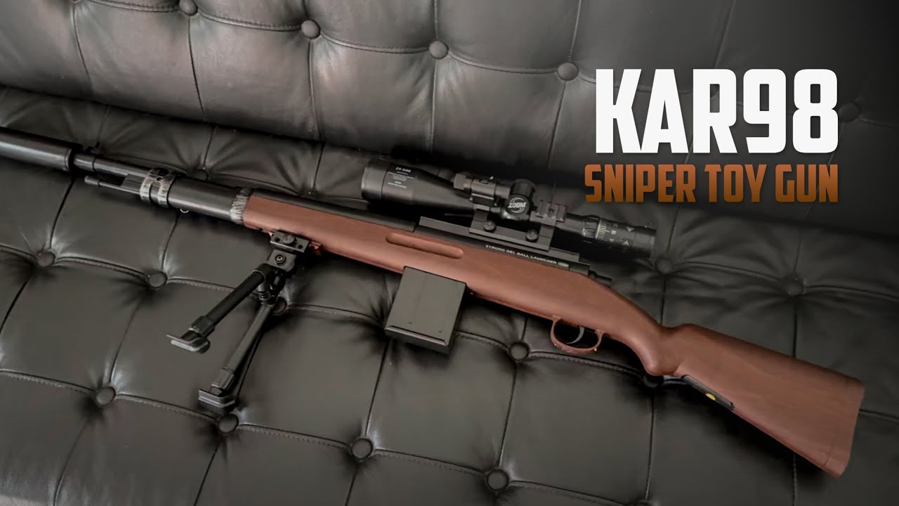 KAR98 SNIPER Gel Blaster Toy Gun - YouTube