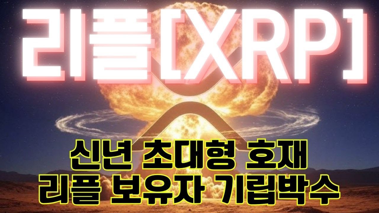 리플 와 정초부터 초대박호재네요 리플 보유자 트위스트리플코인 리플 리플전망 Youtube