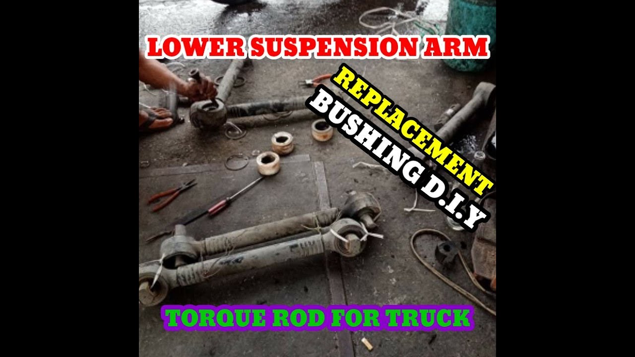 torque rod and lower suspension - YouTube