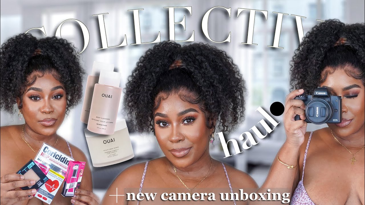 COLLECTIVE HAUL 2022: ULTA, BEST BUY, CVS + CAMERA UNBOXING ( CANON M50 ...