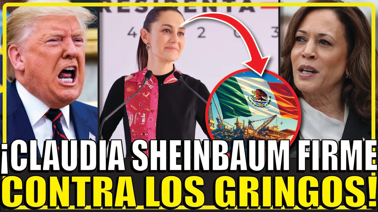 SUPER CLAUDIA NO SE RAJA! A QUIÉN ME PONGAN DEFENDERÉ A MÉXICO! SEA KAMALA O TRUMP! - YouTube