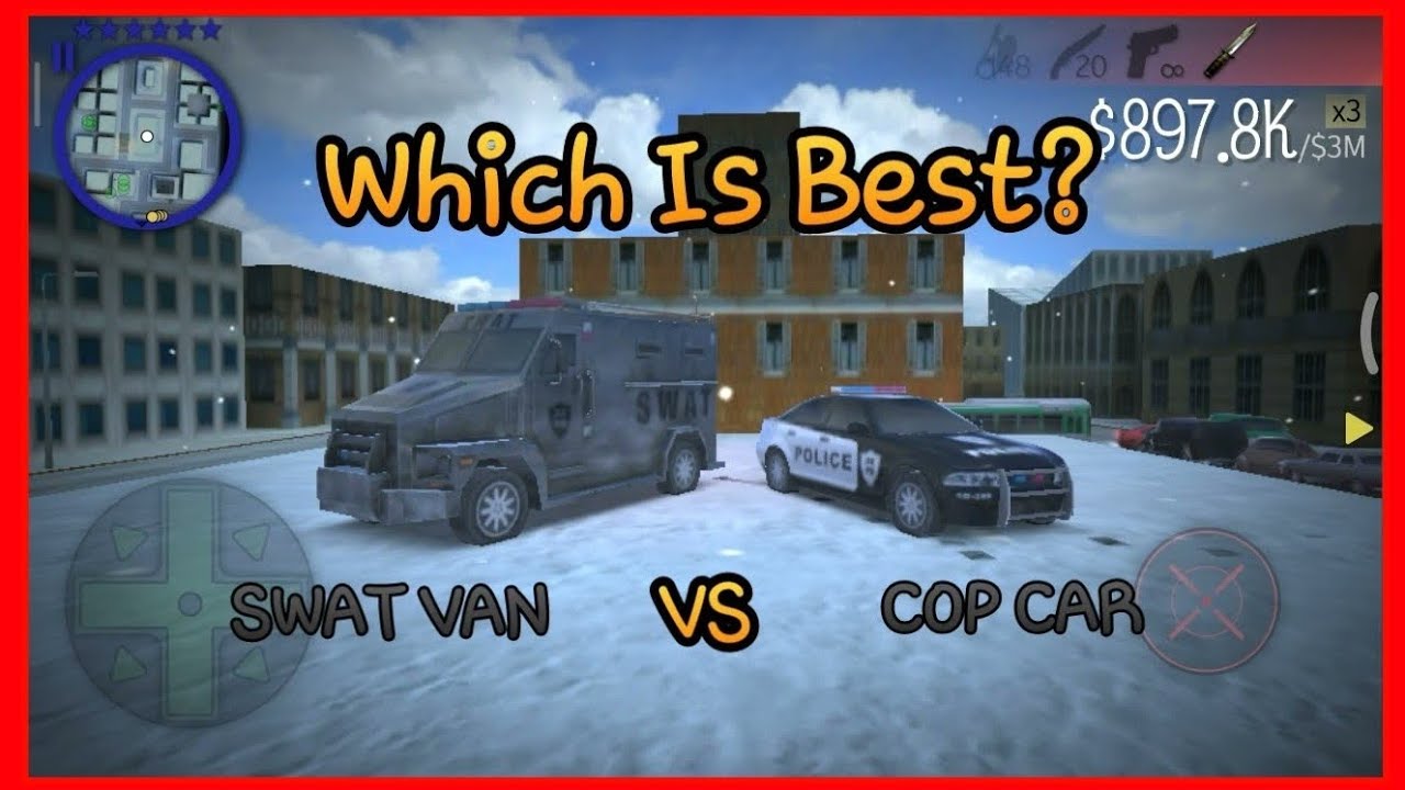 PAYBACK 2 SWAT VAN VS COP CAR (Which Is Best?) - YouTube