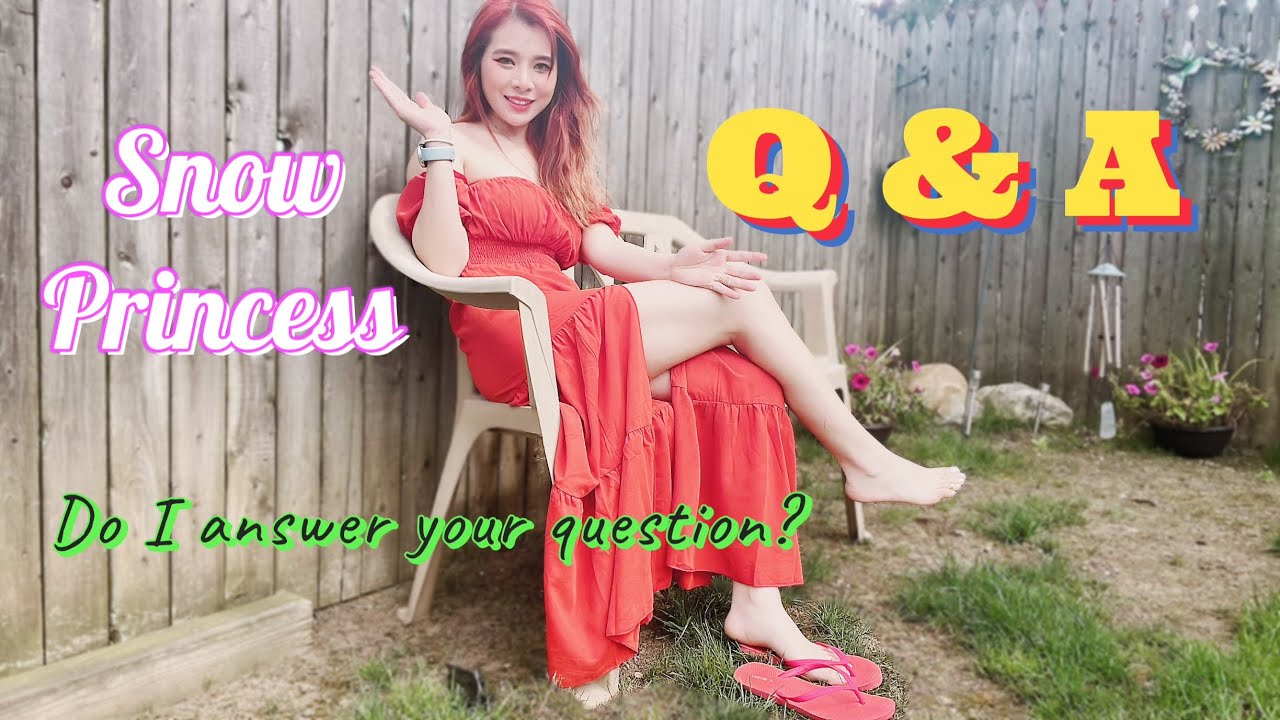 Snow Princess Q and A - YouTube