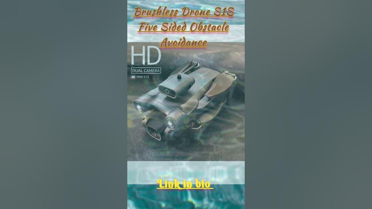Brushless Drone S1S Five Sided Obstacle Avoidance#smartgadgets #amazon - YouTube