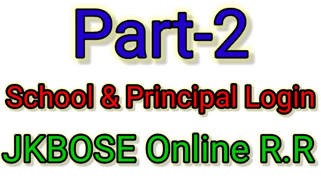 Online Registration of Class 9th Part- 2 || JKBOSE - Part 2|| School ...