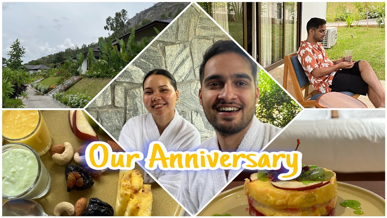 Chini 1st wedding anniversary | celebrated at Kosh retreat | Bangalore ...