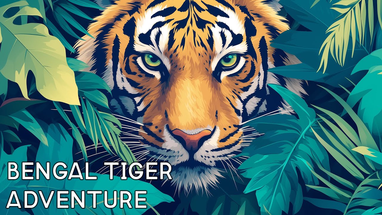 Bengal Tiger Adventure - Story for Kids - YouTube