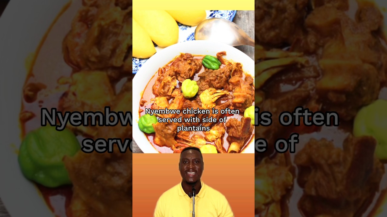 Nyembwe chicken the national dish of Gabon #NyembweChicken #Chicken # ...