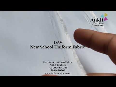 New DAV School Uniform Fabric Only Bulk Quantity #ankittextiles #DAV #DAVUNIFORM #schooluniform
