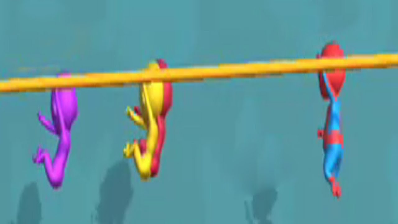 SPIDERSTICKMAN FUN RACES stickman run race 3d ANDROID GAMEPLAY - YouTube