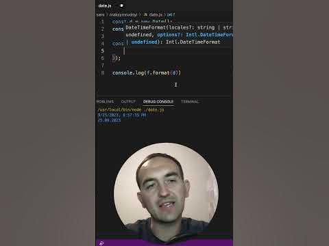 Зручний спосіб форматування дати та часу в JavaScript. Intl.DateTimeFormat #javascript #js - YouTube