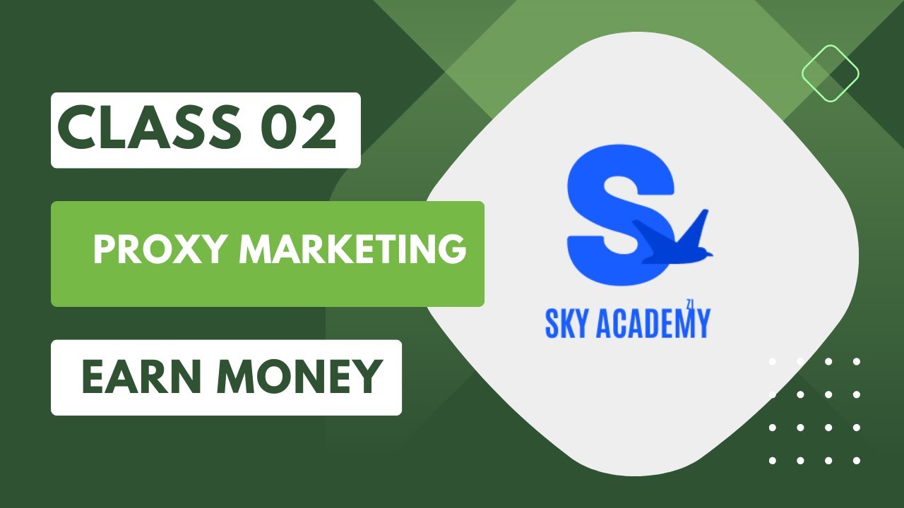 Amazon proxy marketing class 2 how to create account on product portal ...