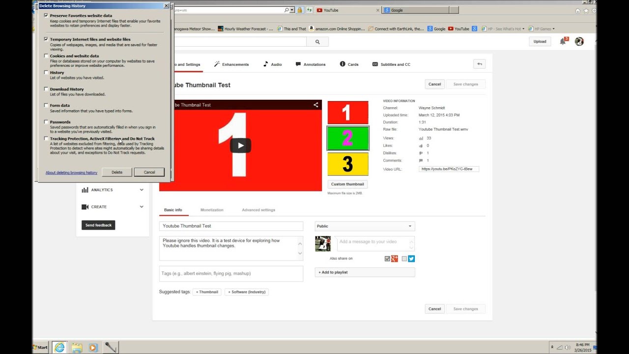 Why Can't I See My Thumbnail Changes - YouTube