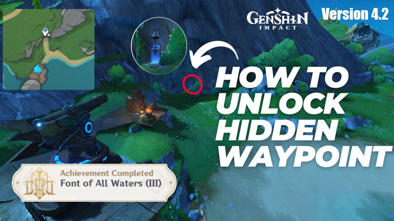 How to Unlock Hidden Teleport Waypoint [Genshin Impact] Fontaine 4.2 ...