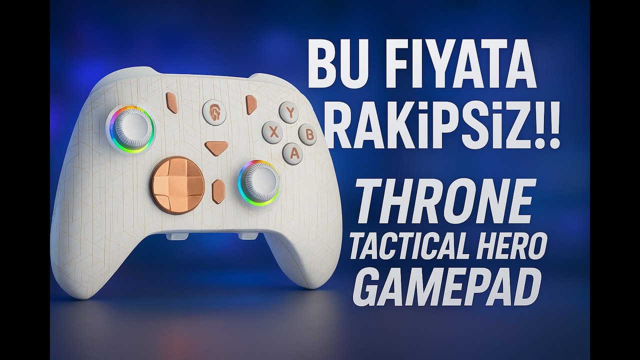 Throne Tactical Hero Gamepad İncelemesi – Bu Fiyata Gerçekten Rakipsiz ...