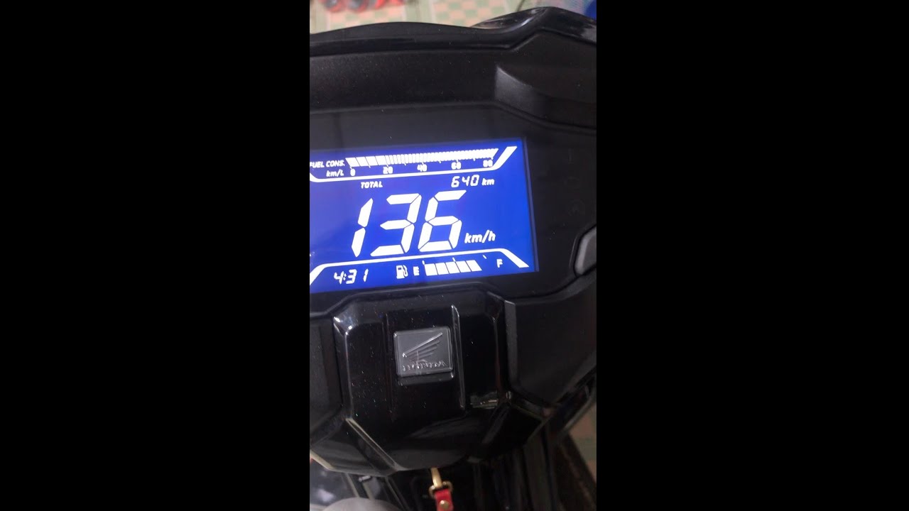 AB 2020 125cc test không tải 136km/h - YouTube