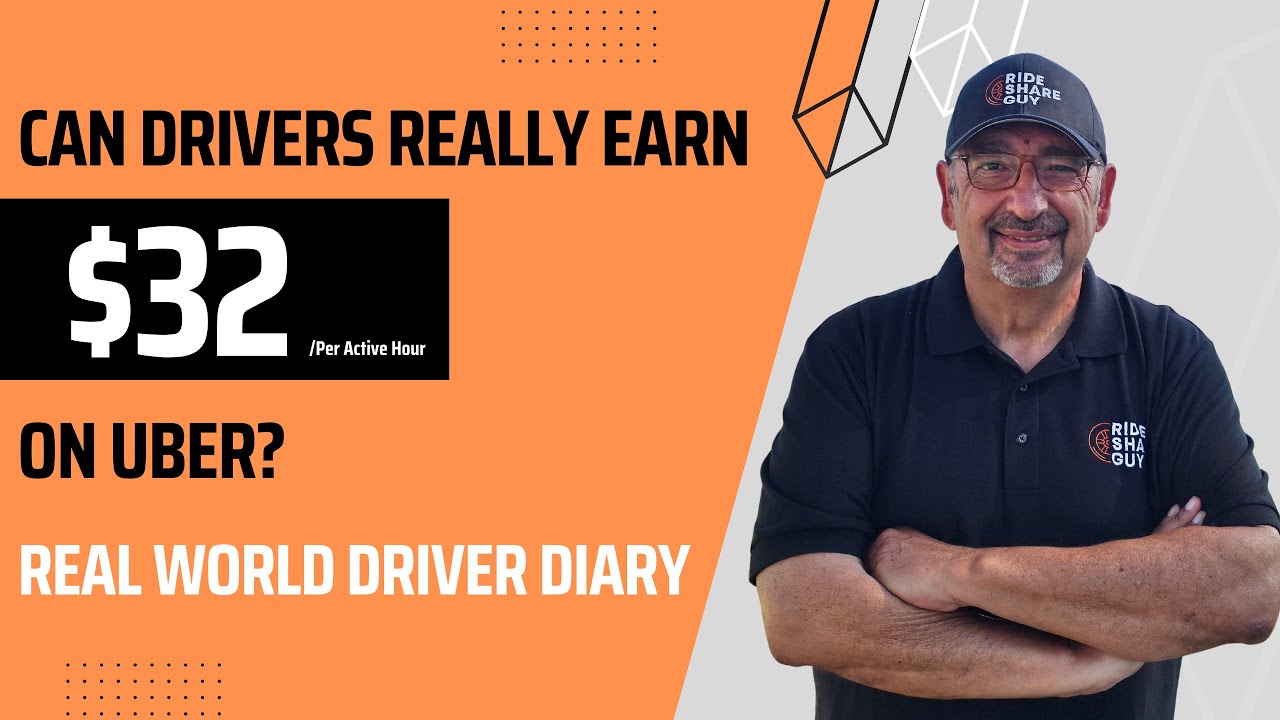 Can Drivers Really Earn $32 Per Hour On Uber? | Driver Diary with Sergio - YouTube