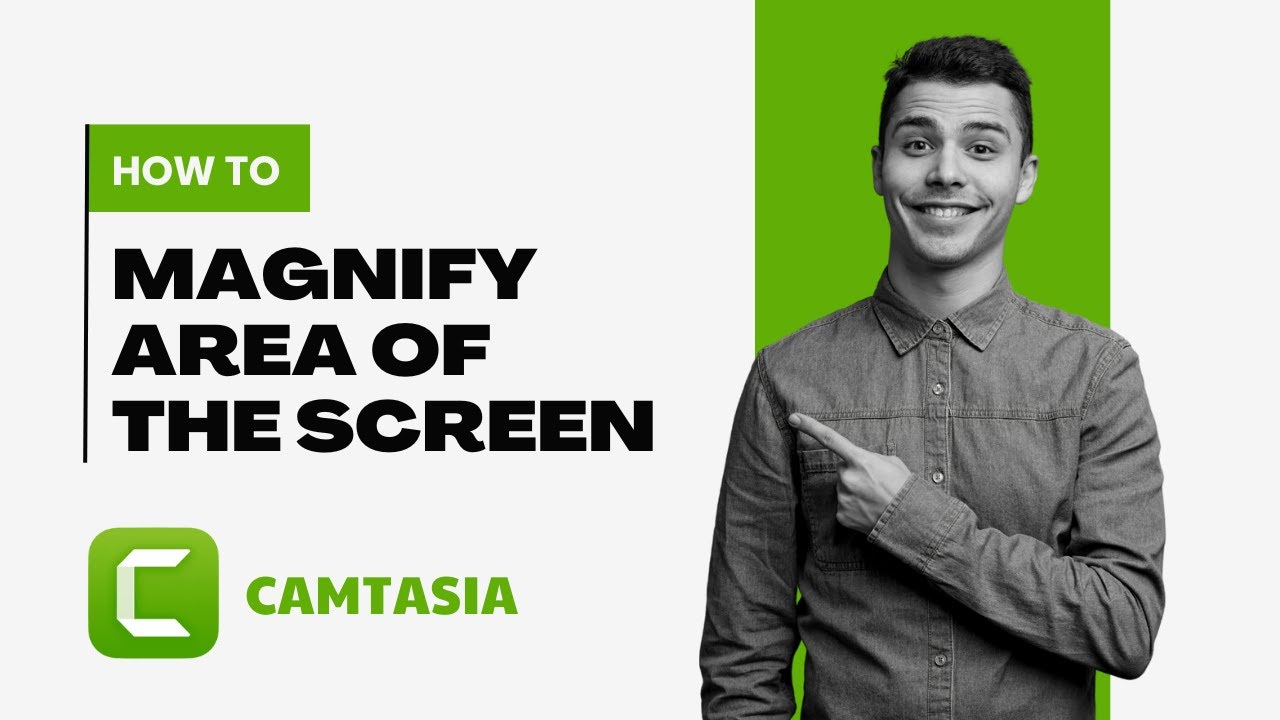 How To Magnify an Area of The Screen in Camtasia - YouTube