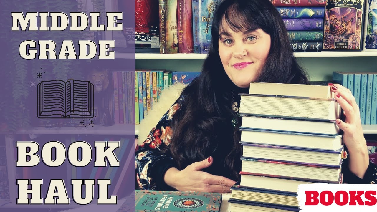 BOOK HAUL - MIDDLE GRADE SERIES #2 - YouTube